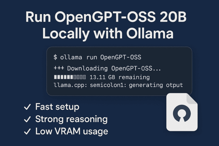 OpenGPT-OSS 20B (OpenAI) – Review & Installation Guide - ReviewRamble